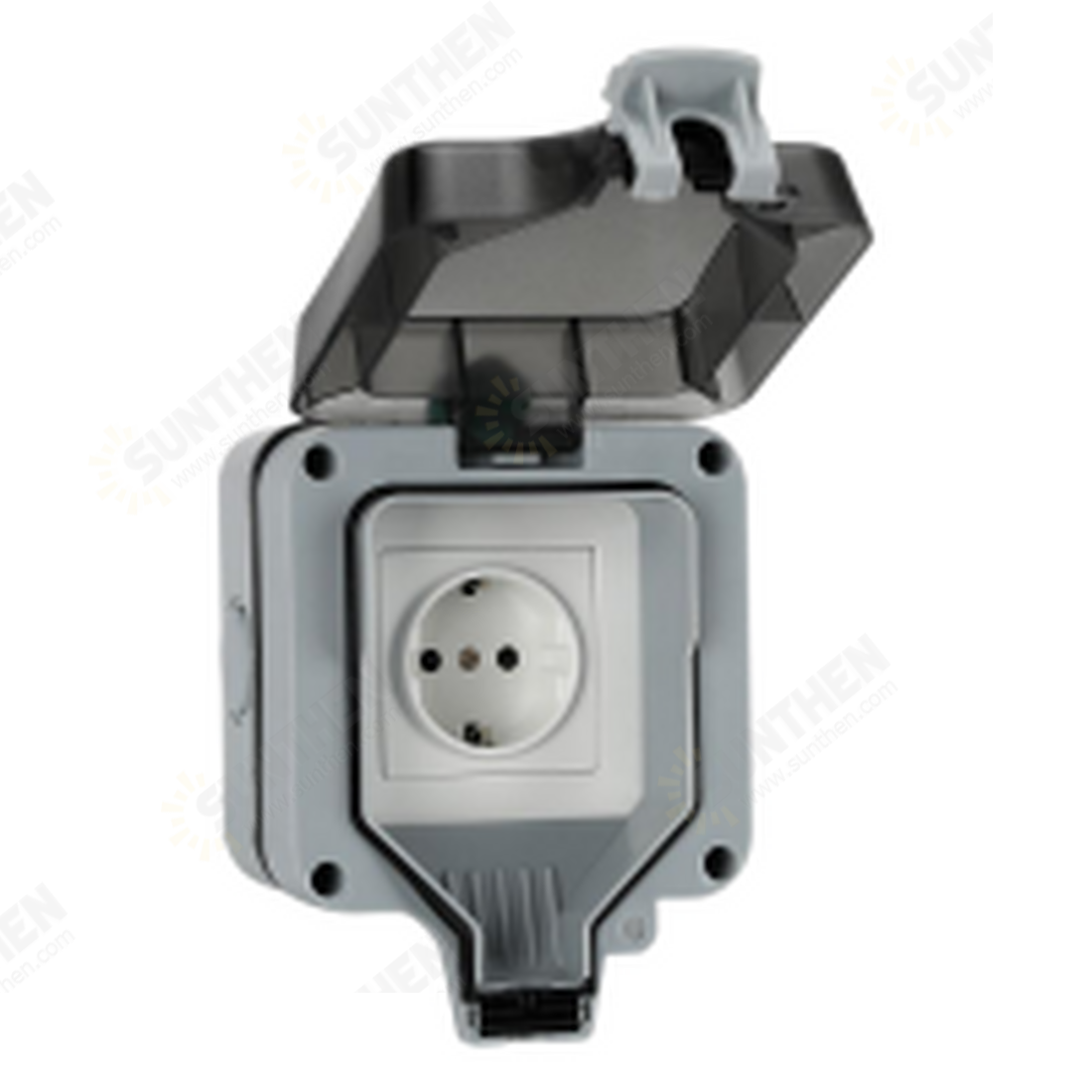 IP66 German Switch 16A Outdoor Waterproof Socket Rainproof Charging ...