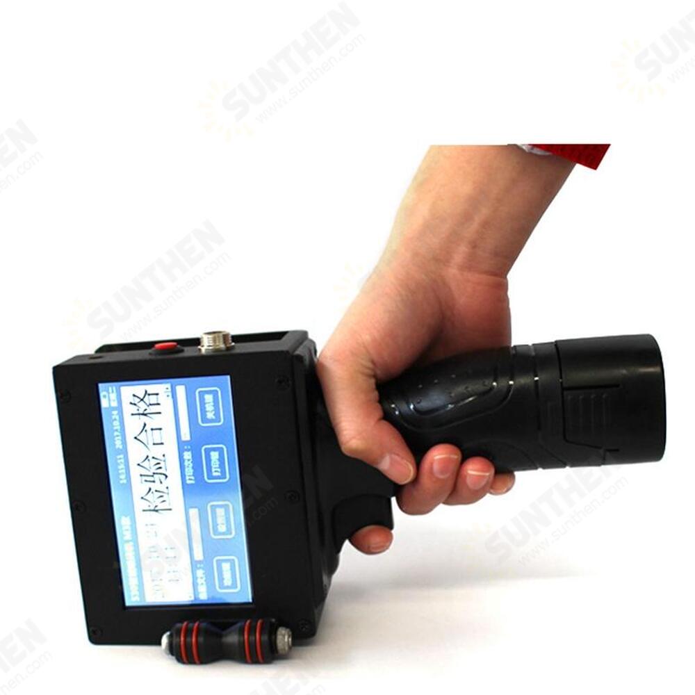Protable Handheld Smart Inkjet Printer Date Coder Ink Coding Machine ...