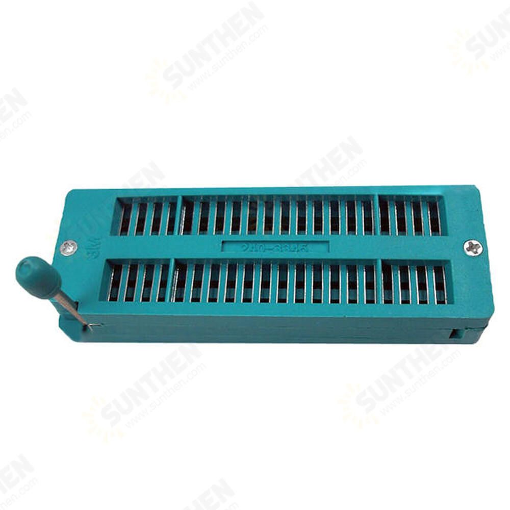 Universal 40-Pin ZIF DIP IC Test Board Socket ZIF IC Socket For DIP IC MCU