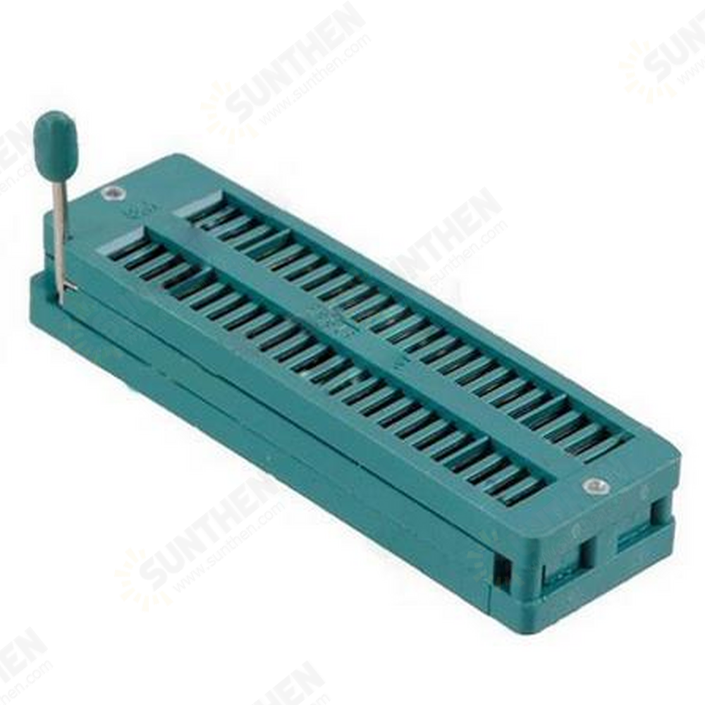 Universal 40-Pin ZIF DIP IC Test Board Socket ZIF IC Socket For DIP IC MCU