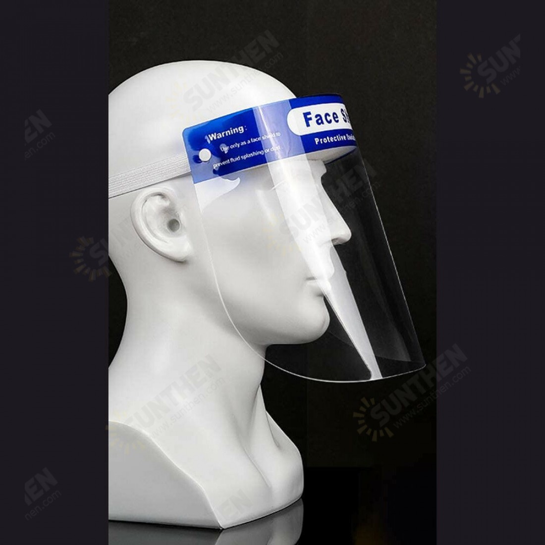 1Pc Anti-Spitting Anti Splash Full Face Shield Anti-fog Transparent ...