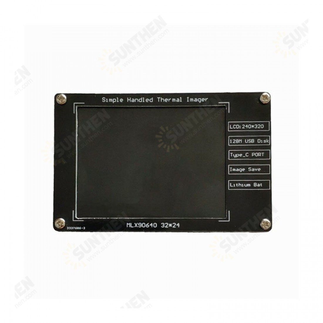Thermal Imager DIY Rechargeable Infrared Imaging Camera MLX90640 for ...