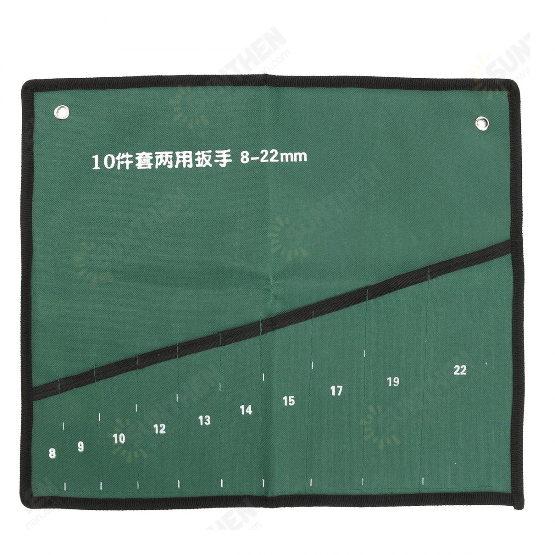 Canvas Roll Up Tool Storage Bag 10/14/20 Pocket Spanner Wrench ...