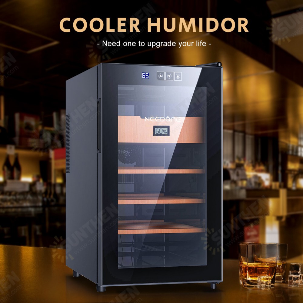 48L Cooler Humidor, Electronic Cooler Humidor with Heating (300 ...