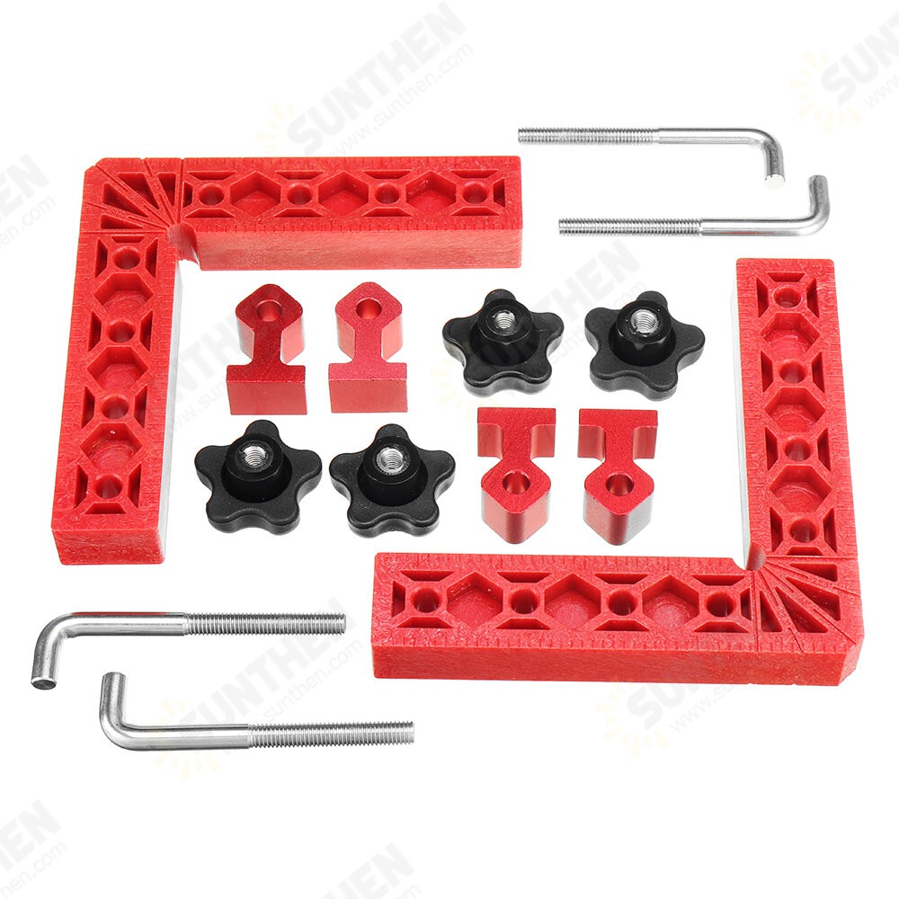 6 Inch 150mm Woodworking Precision Clamping Square 90 Degree L-Shaped ...
