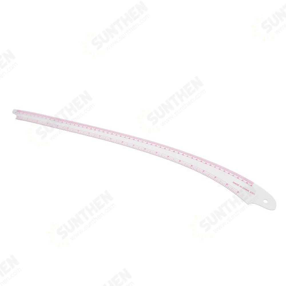 55cm Plastic Curve Metric Sewing Ruler Dressmaking Tailor Ruler Drawing ...