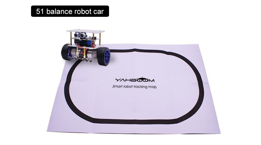 Tracking Map Smart Car Tracking Track Patrol Tracking Track Infrared ...